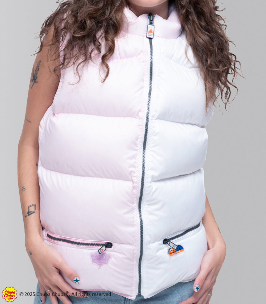 Chaleco Chupa Chups Reversible Fresa y Nata - Pedro Gómez Madrid