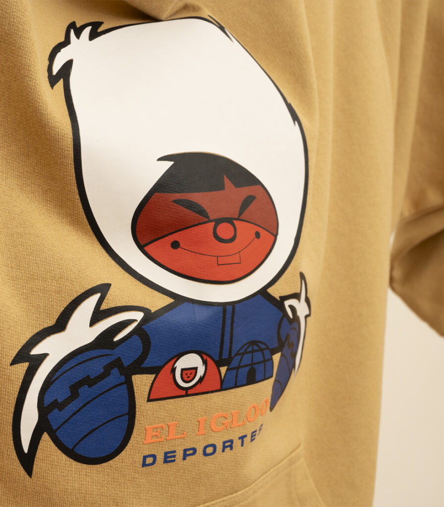 Sudadera Hoodie Esquimal Retro Sand - Pedro Gómez Madrid